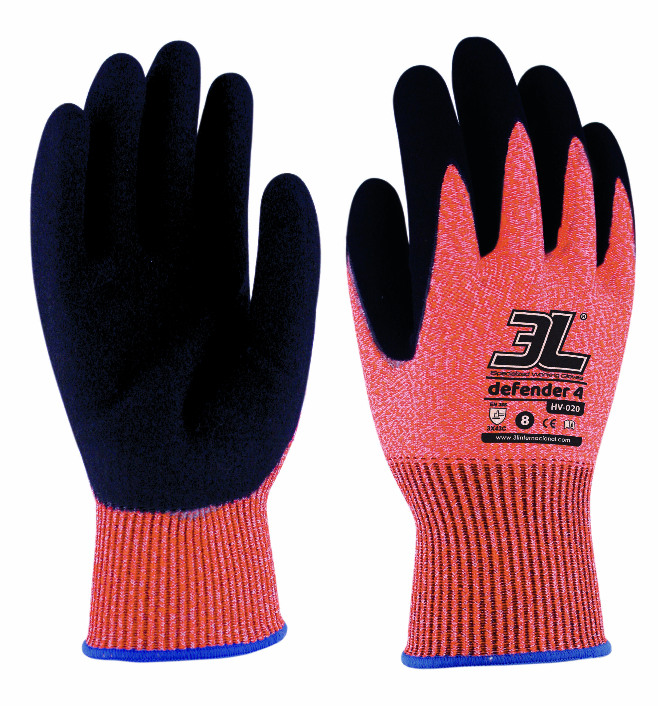Guantes Mecánicos | DEFENDER 4 | 3L Internacional